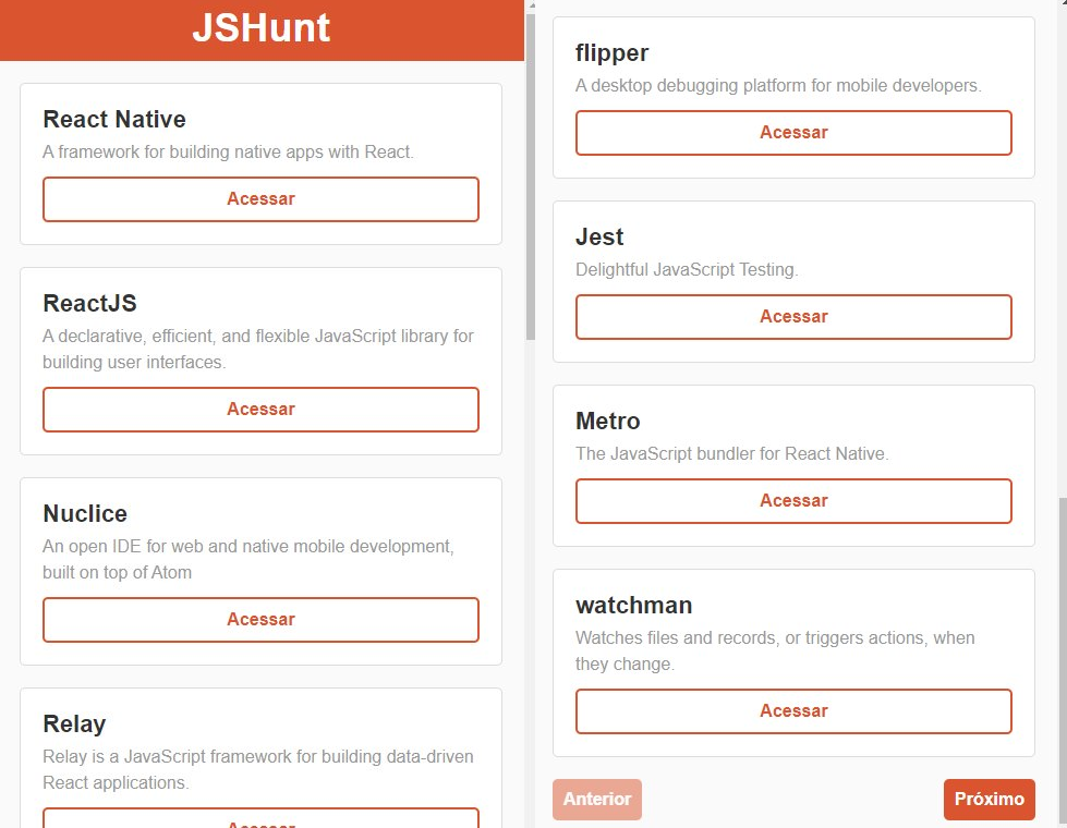 GitHub - costamatheus97/jshunt-react: Consumindo API com React