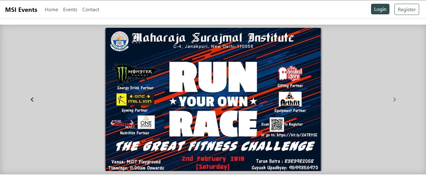 GitHub - varshney-himanshu/msi-event-manager: Frontend client for MSI Event Manager