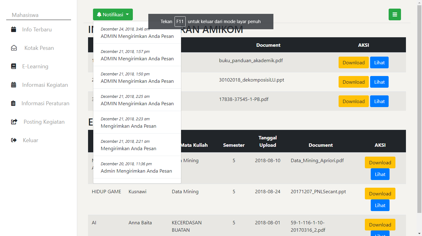 GitHub - HarisAngriawan/Info_Kampus