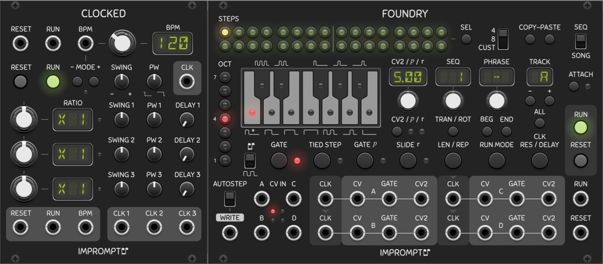 GitHub - MarcBoule/ImpromptuModular: Virtual Eurorack Modules for VCV Rack