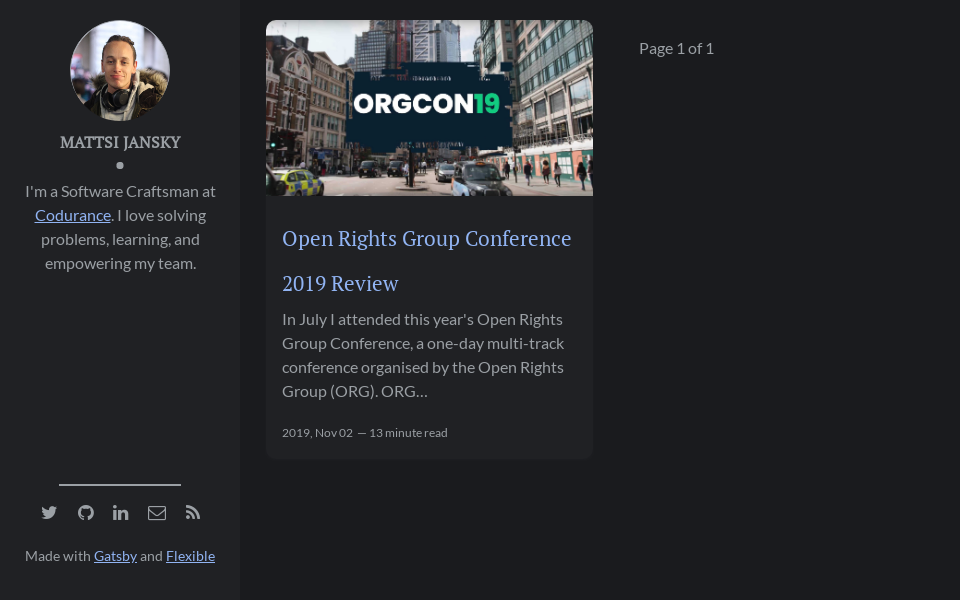 GitHub - Mattsi-Jansky/matt.si: My blog/portfolio