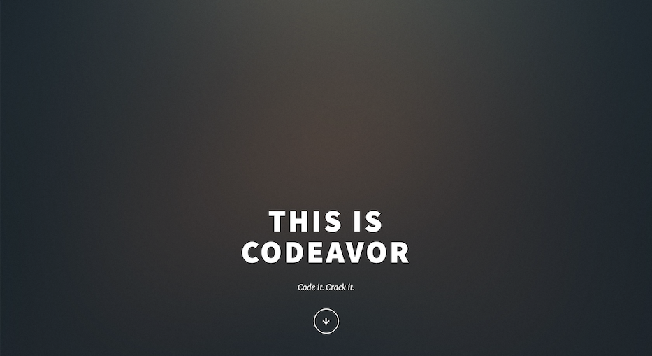 GitHub - harshasrikara/codeavor: Website for Codeavor