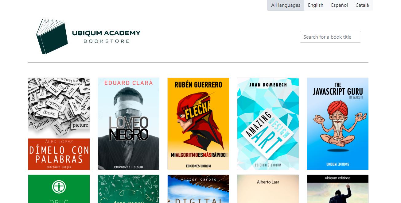 GitHub - anthares-dev/Bookstore: Single Page Application built in Html ...