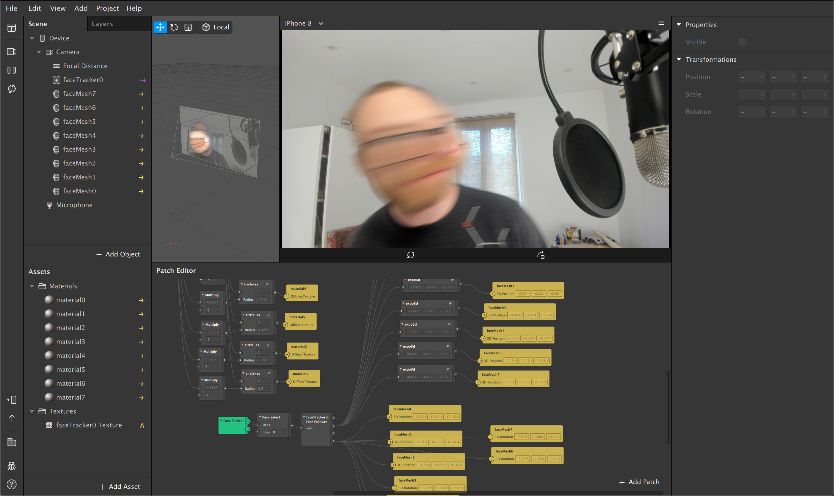 GitHub - positlabs/spark-slinky-cheeks: Spark AR SlinkyCheeks Effect