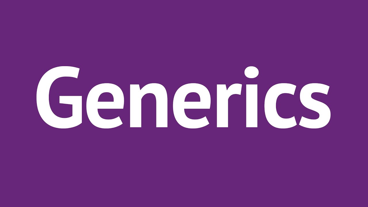 GitHub - AppLoidx/generics-examples: Examples and code listings for generics presentation