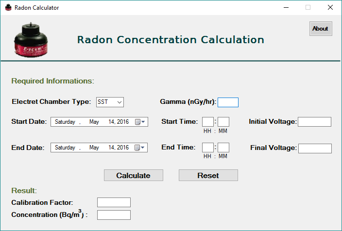 GitHub - adelansari/Radon-Calculator: The Radon Calculator software was designed in order to ...