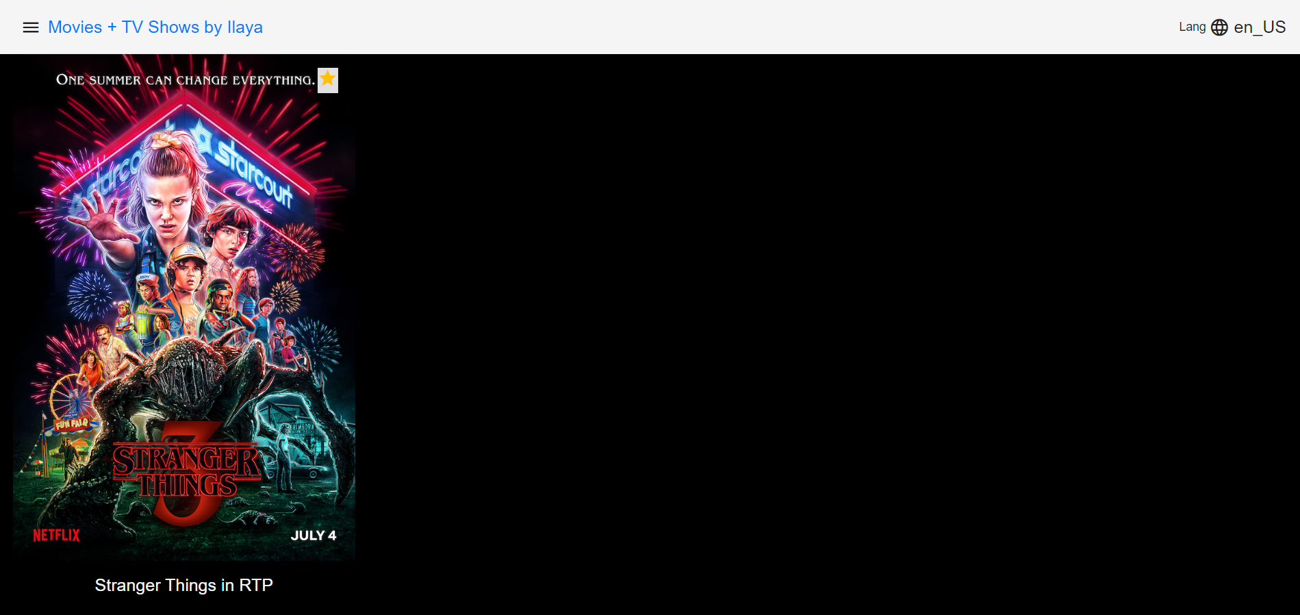 Github Eveeramala Strangerthings