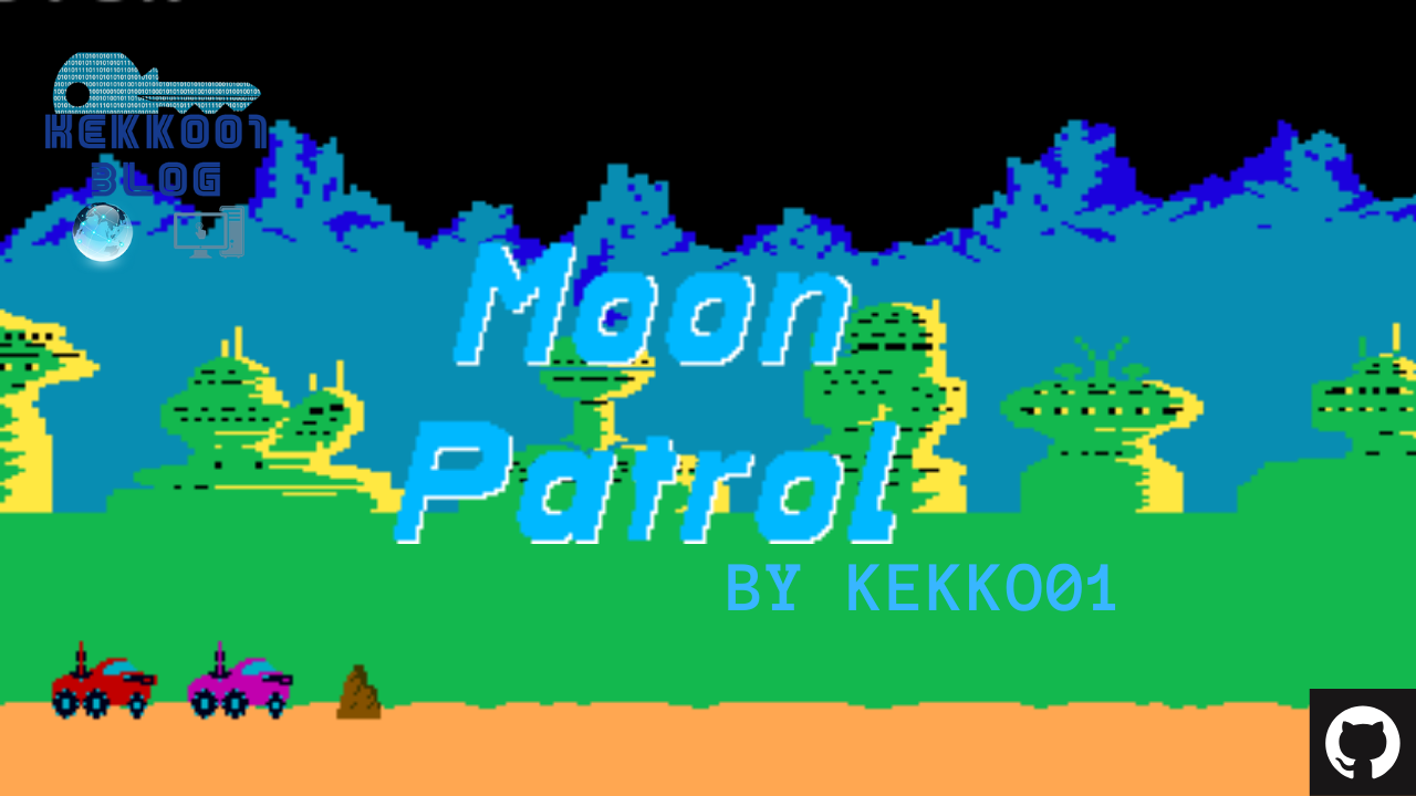 GitHub - Kekko01/My-Moon-Patrol: A version of the famous "Moon Patrol" game made by me Created ...
