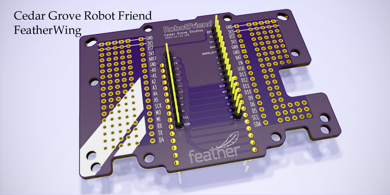 GitHub - CedarGroveStudios/Robot_Friend_FeatherWing: A passive ...