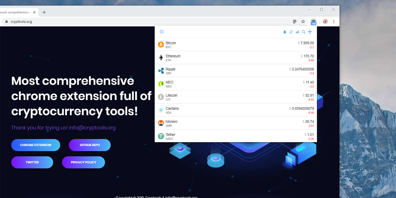 GitHub - cryptoolsorg/Cryptools: Open-Source Chrome Extension with useful tools for ...