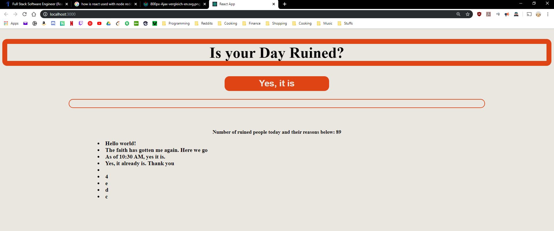 GitHub - edistyping/-React-ruined_day
