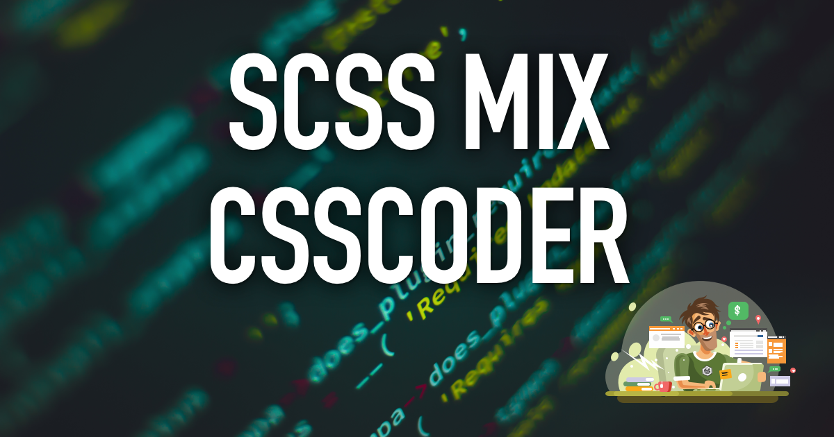GitHub - csscoder/scss-mix: SCSS MIX by CSSCODER.