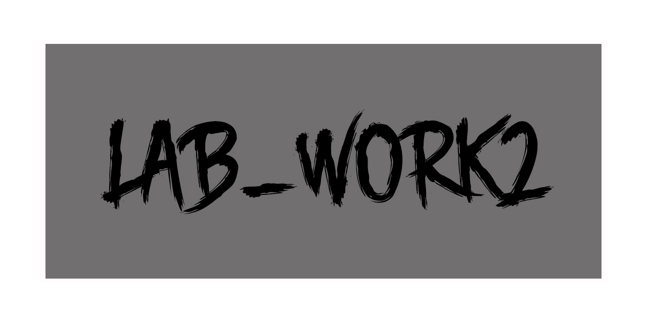 GitHub - Scheusal/LabWork2: My Second Laboratory Work.