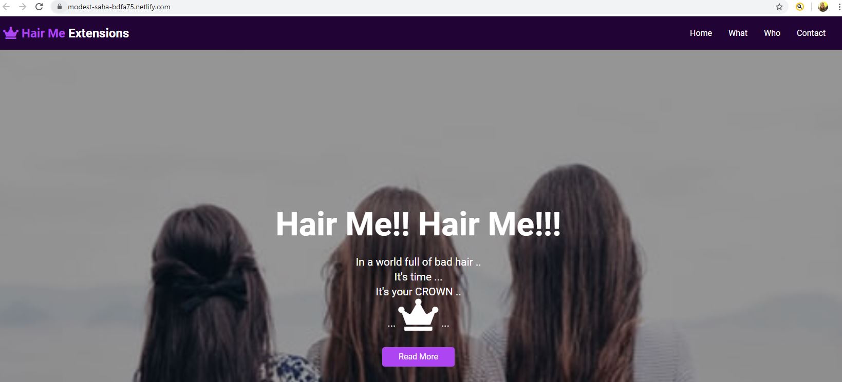 GitHub - DJSandsCreation/HairMeExtensions: A hair extenssion website ...