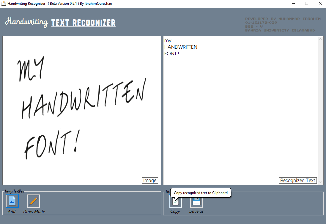 GitHub - ibrahimqureshae/Handwriting-Text-Recognition: Handwriting ...