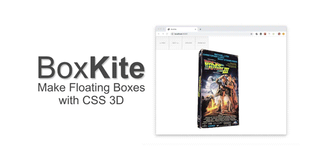 GitHub - patrick-s-young/box-kite: Make Floating Boxes with CSS 3D Transforms
