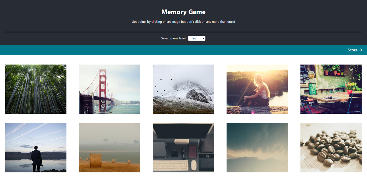 GitHub - NellyKostadinova/memory-game