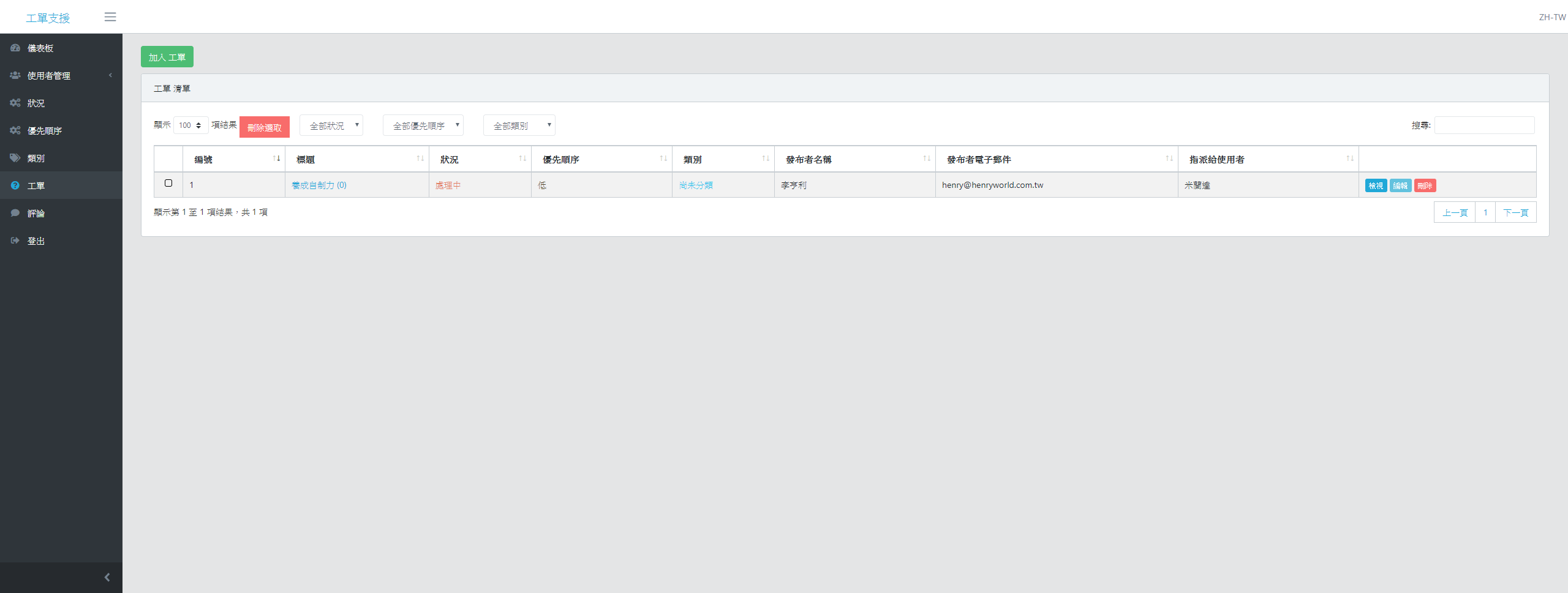 GitHub - henryleeworld/laravel-support-ticketing: 工單支援