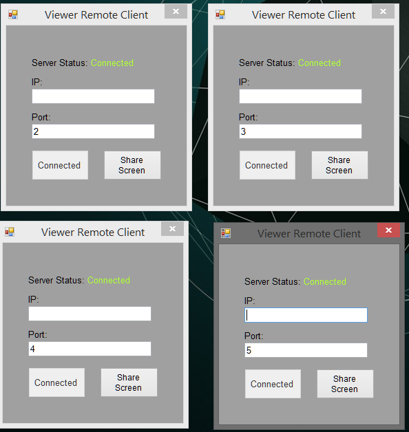 GitHub - alex4ndres/Desktop-Remote-Viewer-Server