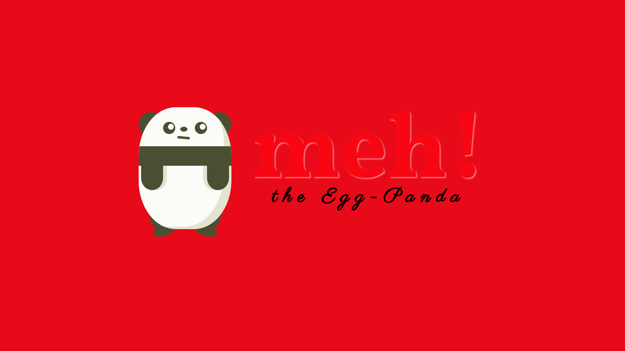 Github Anvicordovameh Egg Panda A Css Egg Panda Called Meh 