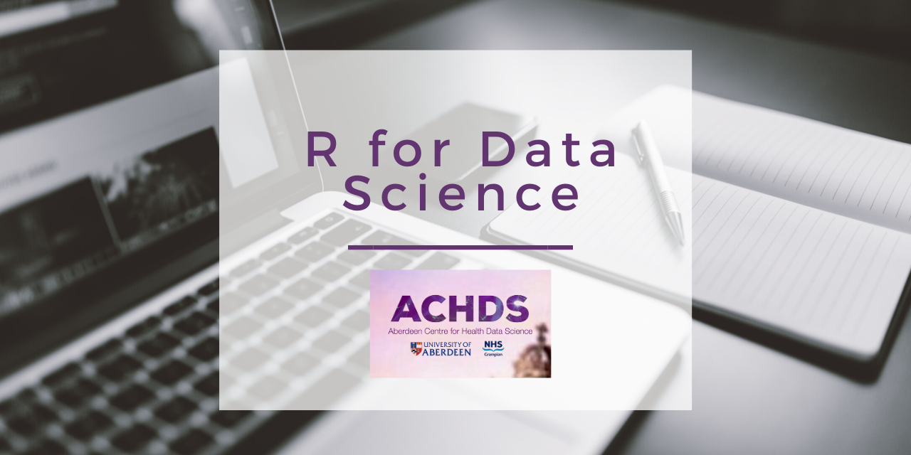 GitHub - AbdnCHDS/RforHDS: R for Health Data Science Resources
