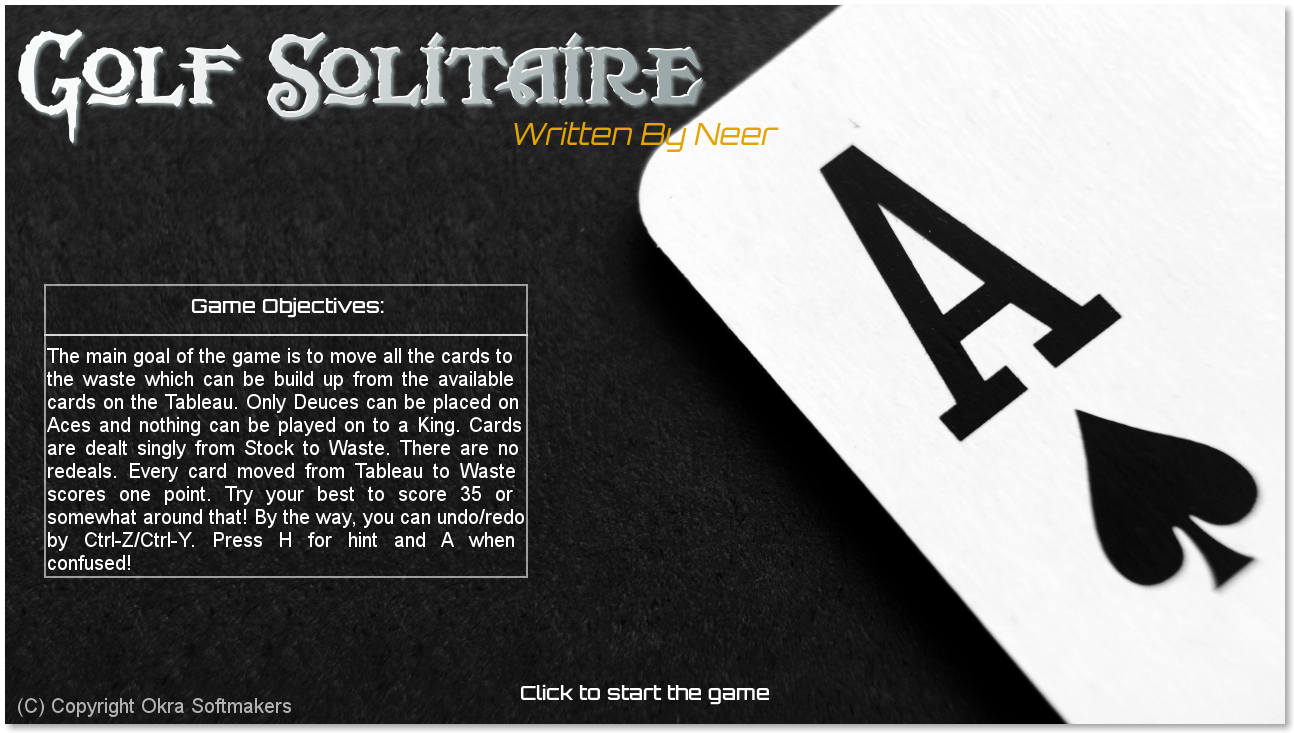 GitHub - besnoi/golf: Golf Solitaire with Artificial Intelligence