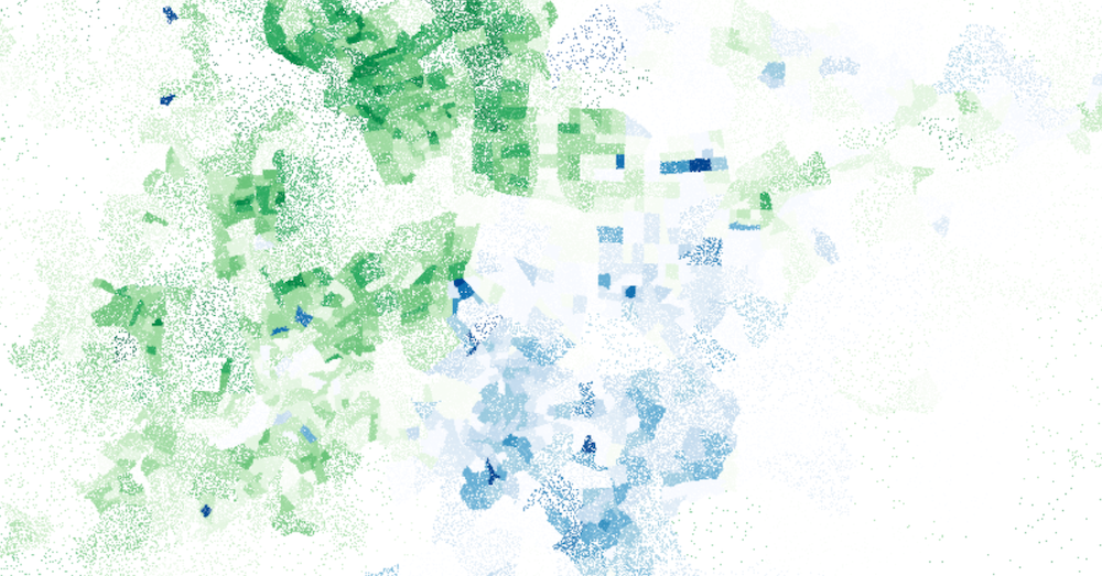GitHub - imdataman/tw-election-map: Dot map showing results of 2016 ...