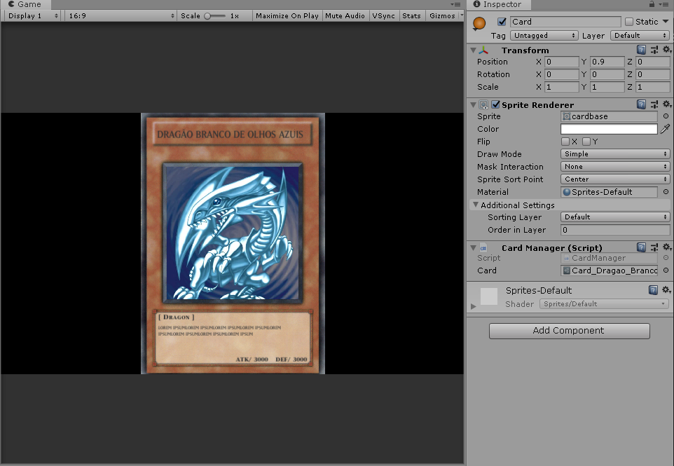 GitHub - henriquegoncalvessilva/ScriptableObject_Cards