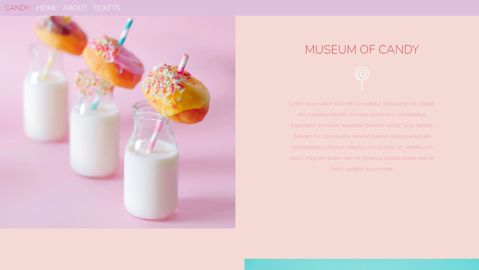 GitHub - JosipaTanockiVarga/museum_of_candy: Udemy Complete Web Dev ...