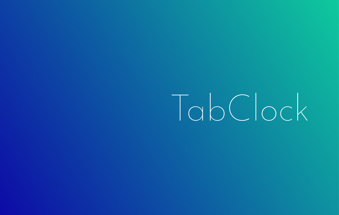 GitHub - uzimaru0000/TabClock