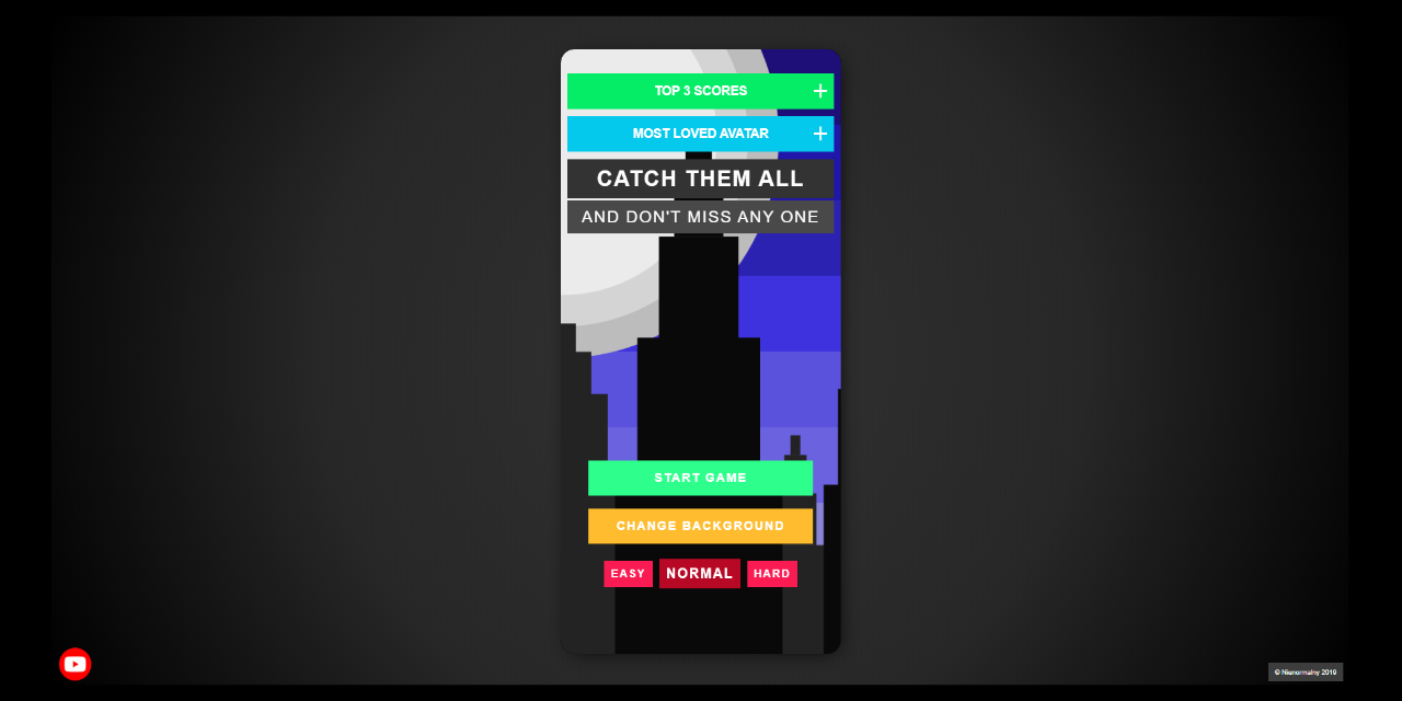 GitHub - Nienormalny/catch-them-all: Simple html/css/js based game.