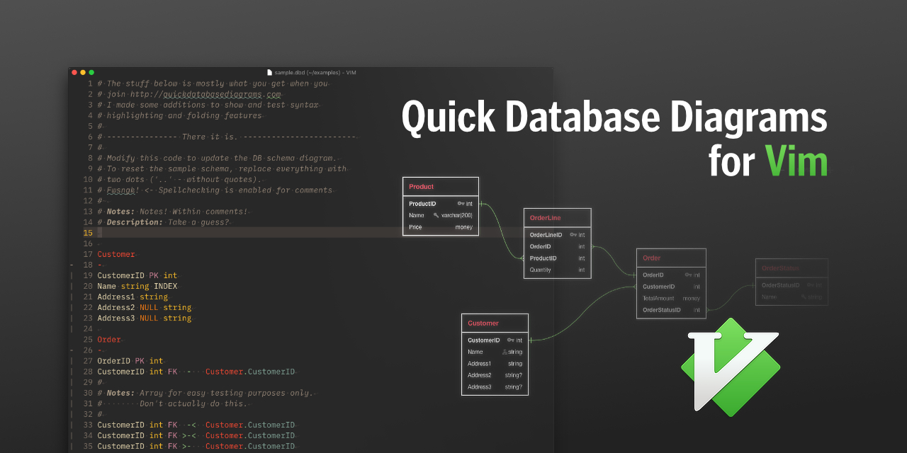 GitHub - frankjonen/QuickDBD_vim: Quick Database Diagram notation Vim mode