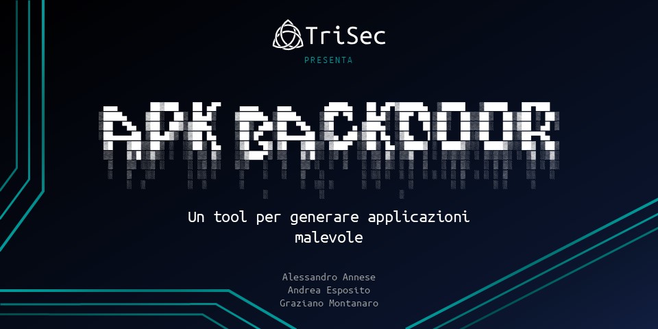 GitHub - espositoandrea/APKBackdoor: A tool to create a backdoor in a ...