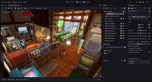 Github Sunkper Project Summer Island A 3d Scene Made With Godot