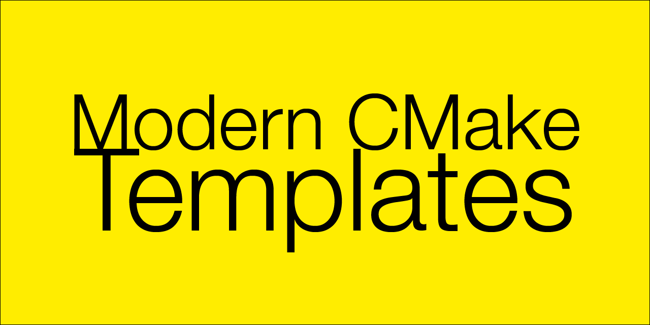 GitHub - Foxei/CMakeTemplate: This is the ultimate guide to use CMake probably.