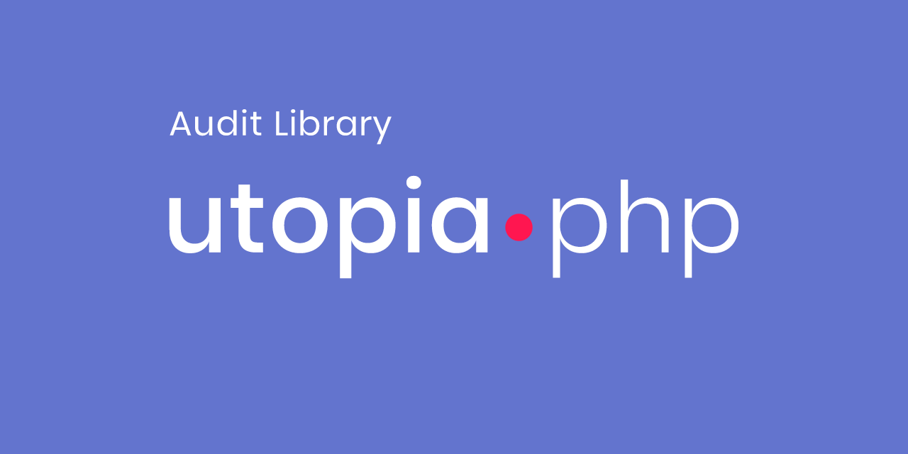 GitHub Utopia php audit Lite Fast Micro PHP Audit Log Library That 