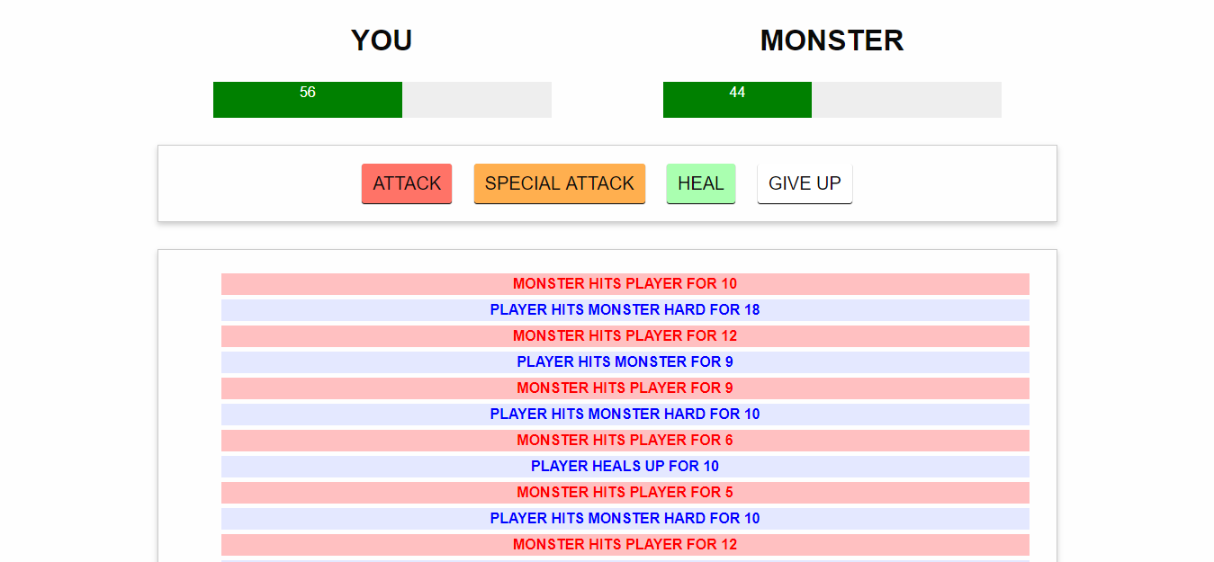 GitHub - tridibdawn/Vue-Js-Monster-Slayer-Game: Monter Slayer Game Vue JS