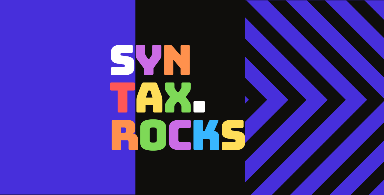 Github Anantasyntaxrocks Syntaxrocks Is A Place Where Developers 9673