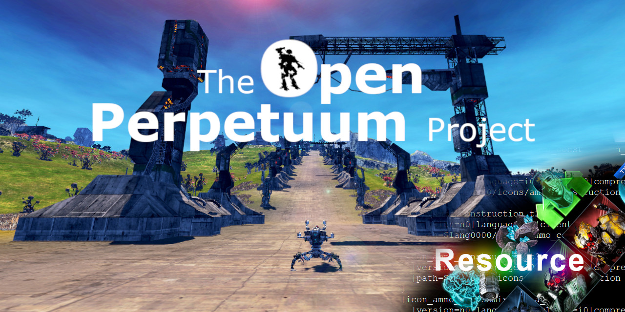 GitHub - OpenPerpetuum/OPResource