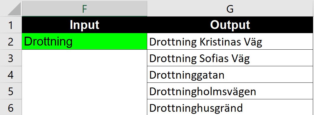 GitHub - andrewisen/excel-dynamisk-sok: Dynamisk sökning i Excel