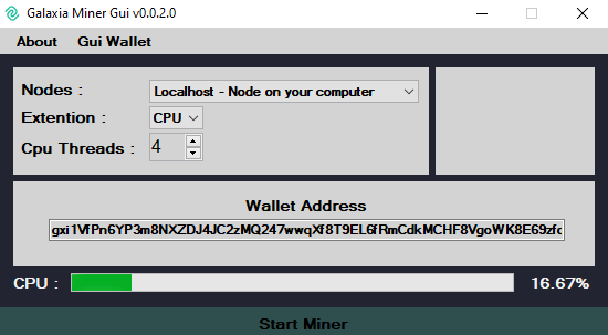 GitHub - tieandsuit/glx-GUI-miner: gxi GUI miner