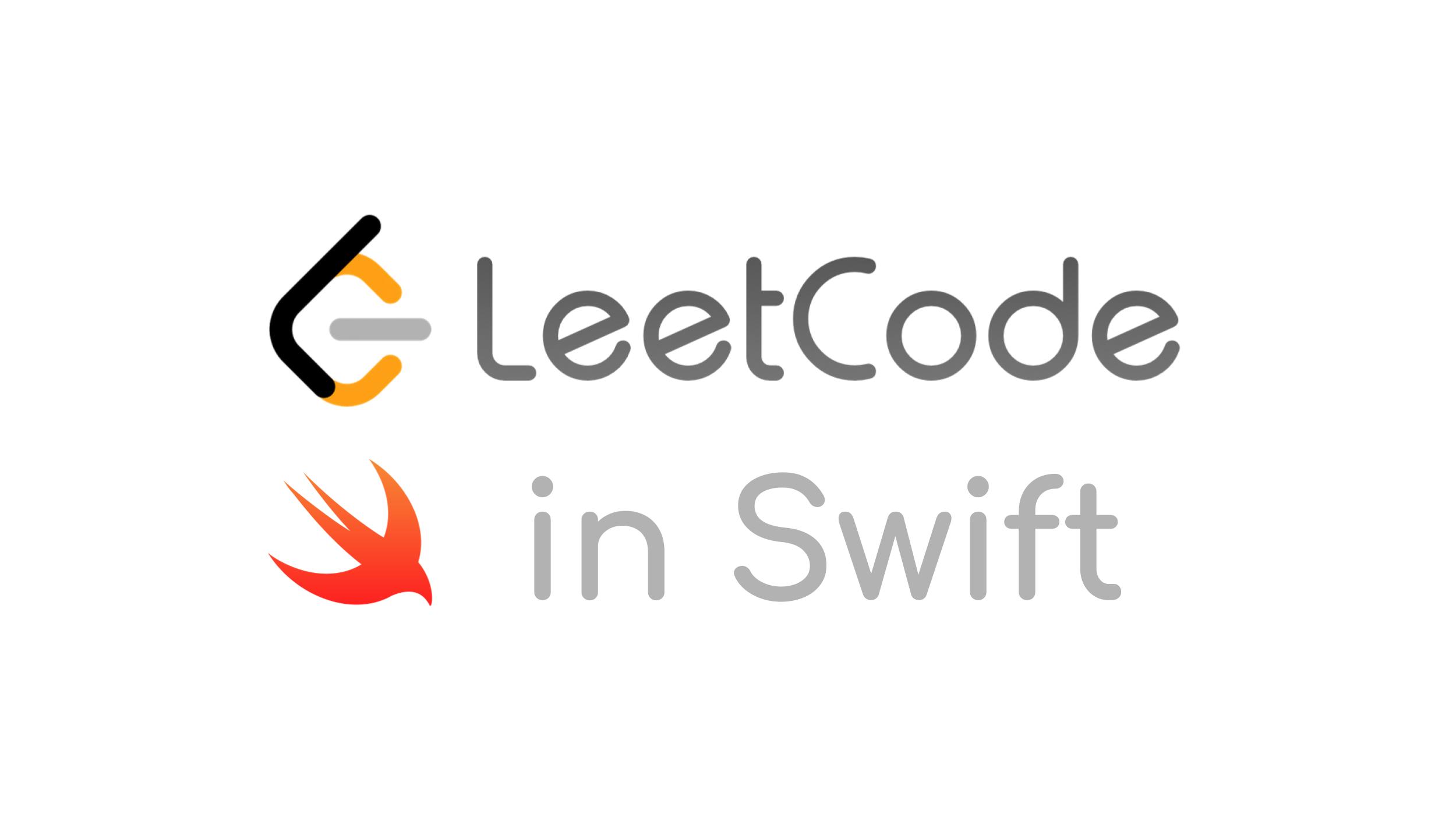 GitHub Rudrankriyam LeetCode in Swift My Solutions To LeetCode