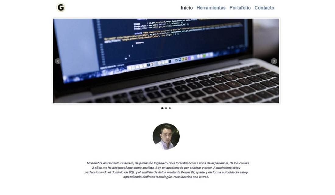 GitHub - GonzaloGC/portafolio-alpha: Primera versión del proyecto ...