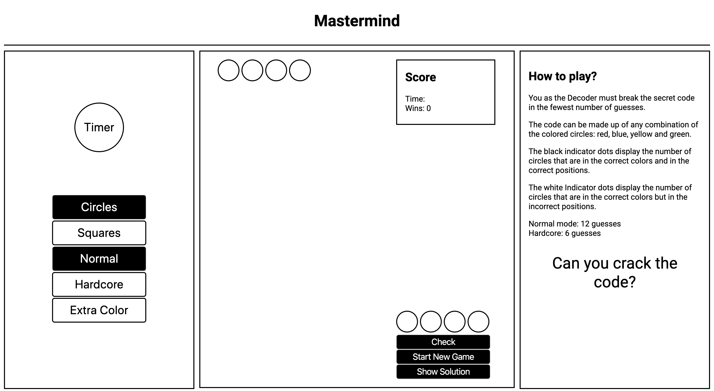 GitHub - jeremygigase/mastermind: Mastermind in Javascript