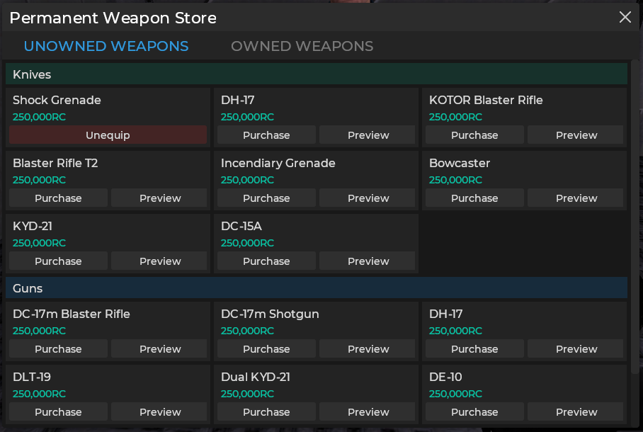 GitHub - gravgun/rperma: GMOD Permanent Weapon Store