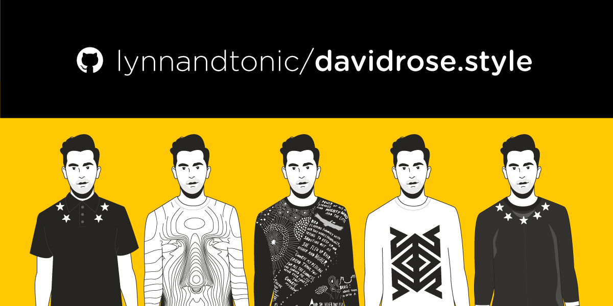 GitHub - lynnandtonic/davidrose.style: 👕 Every shirt, sweater, and ...