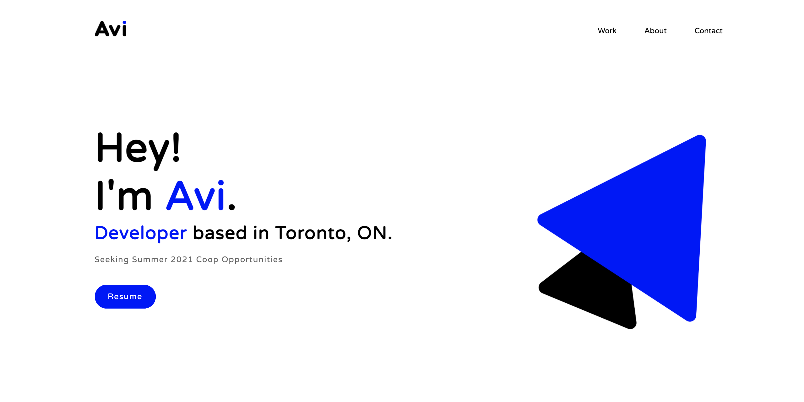 GitHub - Aviipatell/Personal-Website-1: A personal website created ...