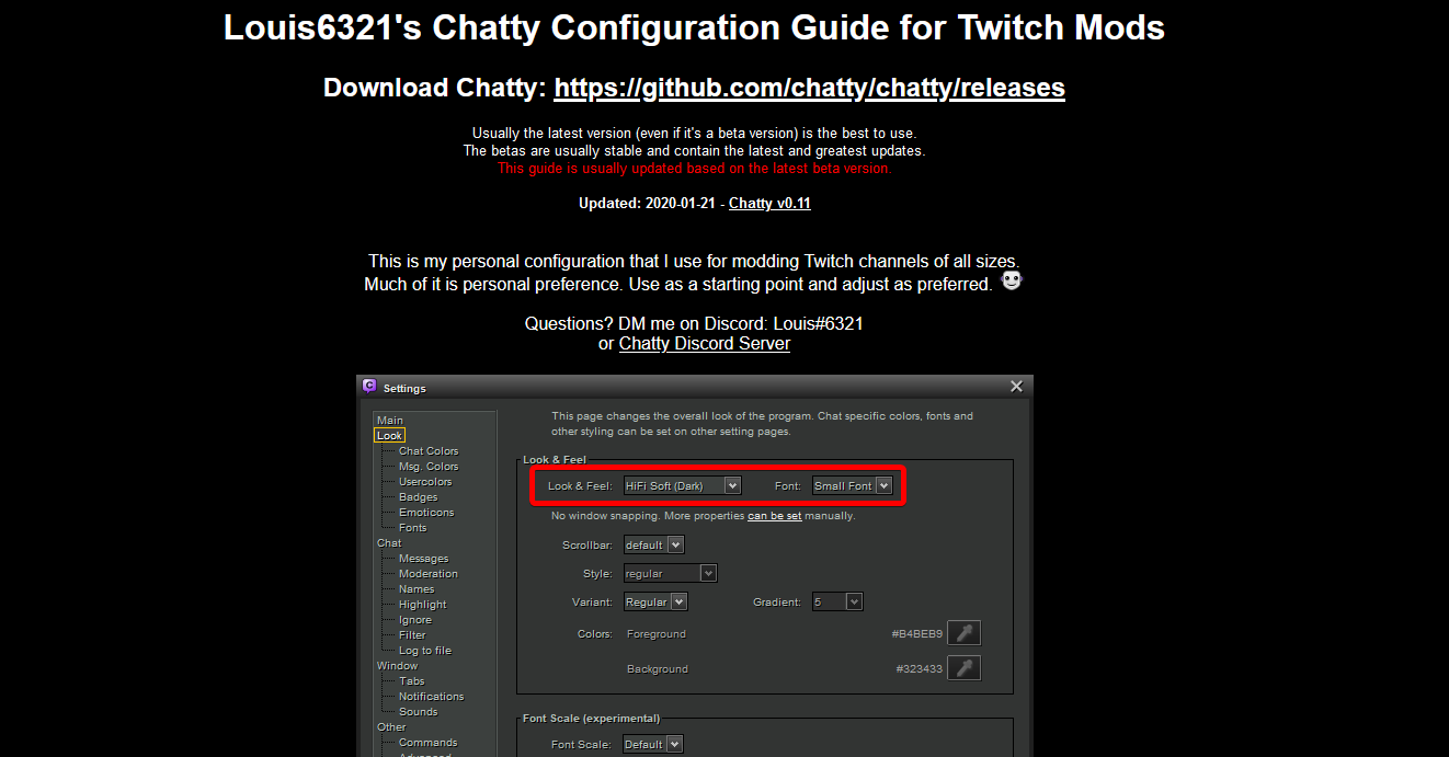 Github Louis6321 Chatty Guide Louis6321 S Chatty Configuration Guide