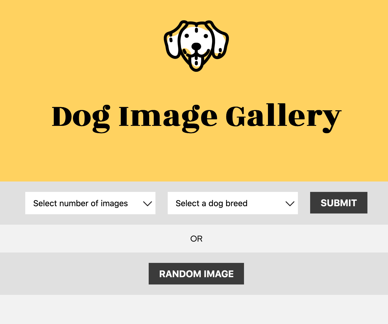GitHub - adriculous/dog-image-gallery: Image gallery built with Python ...