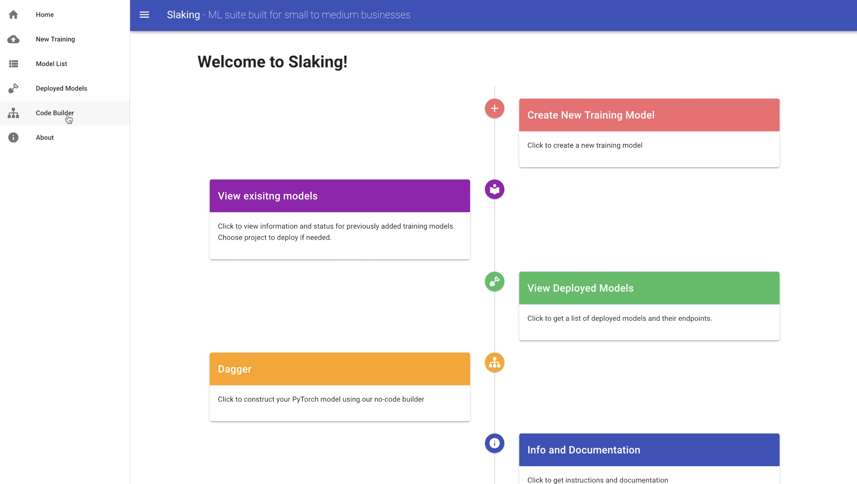 GitHub - websterbei/SlakingML: Slaking ML platform
